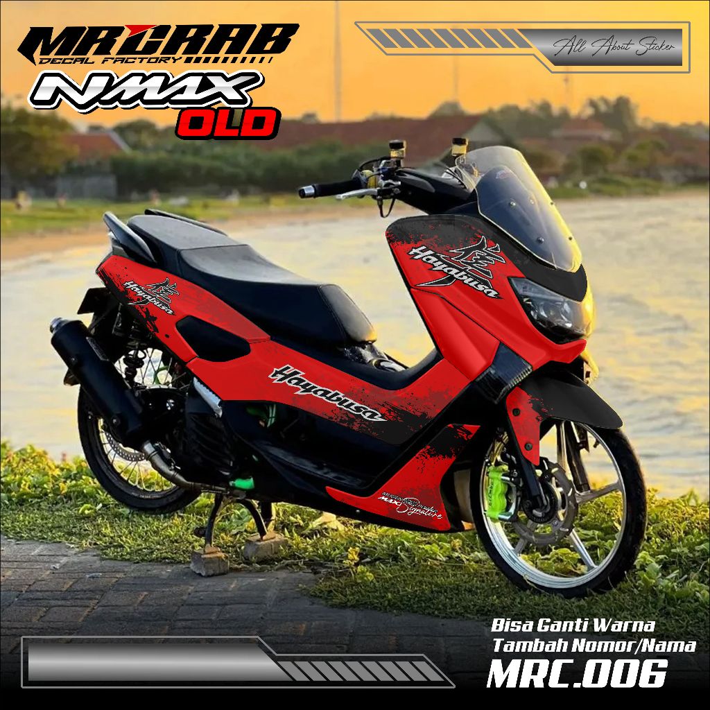 Jual DECAL YAMAHA NMAX OLD - STICKER DECAL YAMAHA NMAX OLD MOTIF ...