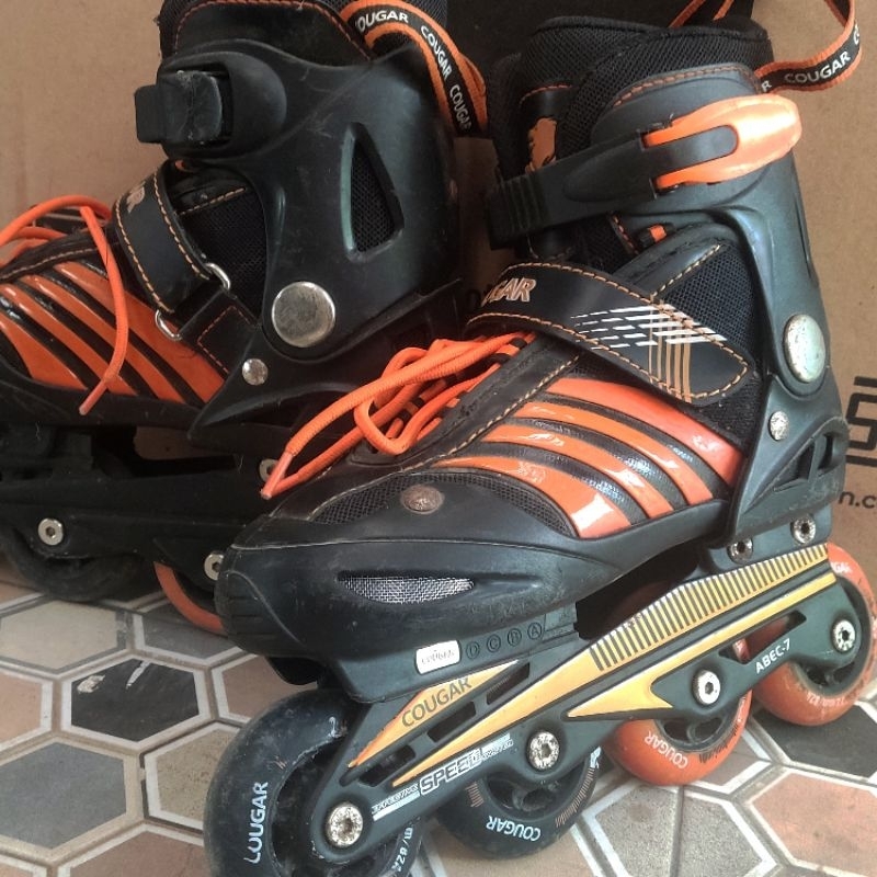 Jual Sepatu Roda Cougar MZS68FB (second) | Shopee Indonesia