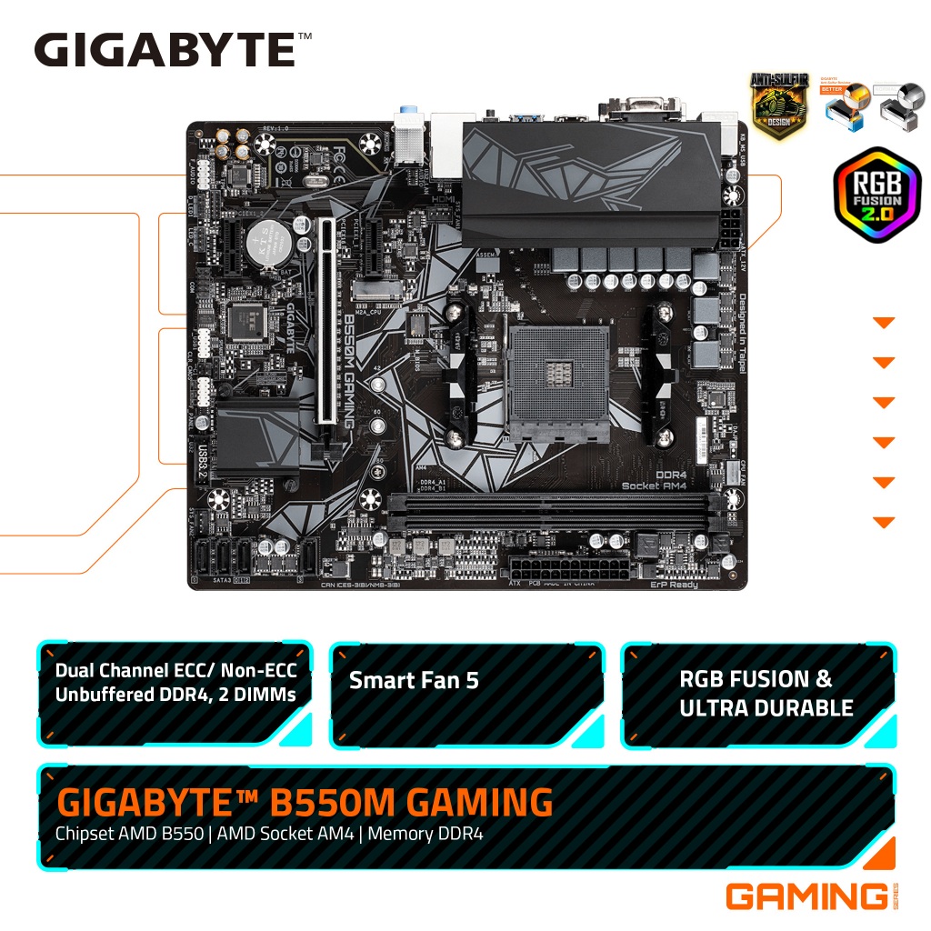 Jual Gigabyte B550M GAMING | Shopee Indonesia