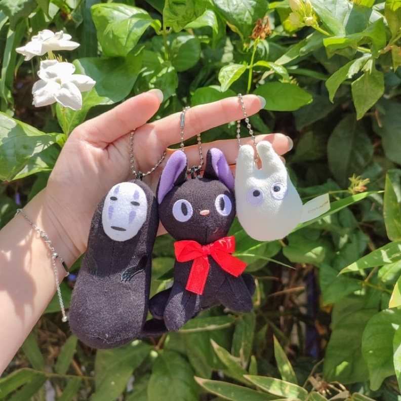 Jual ART M44T SUN ARROW Gantungan Kunci Boneka Totoro Jiji Cat Kiki ...