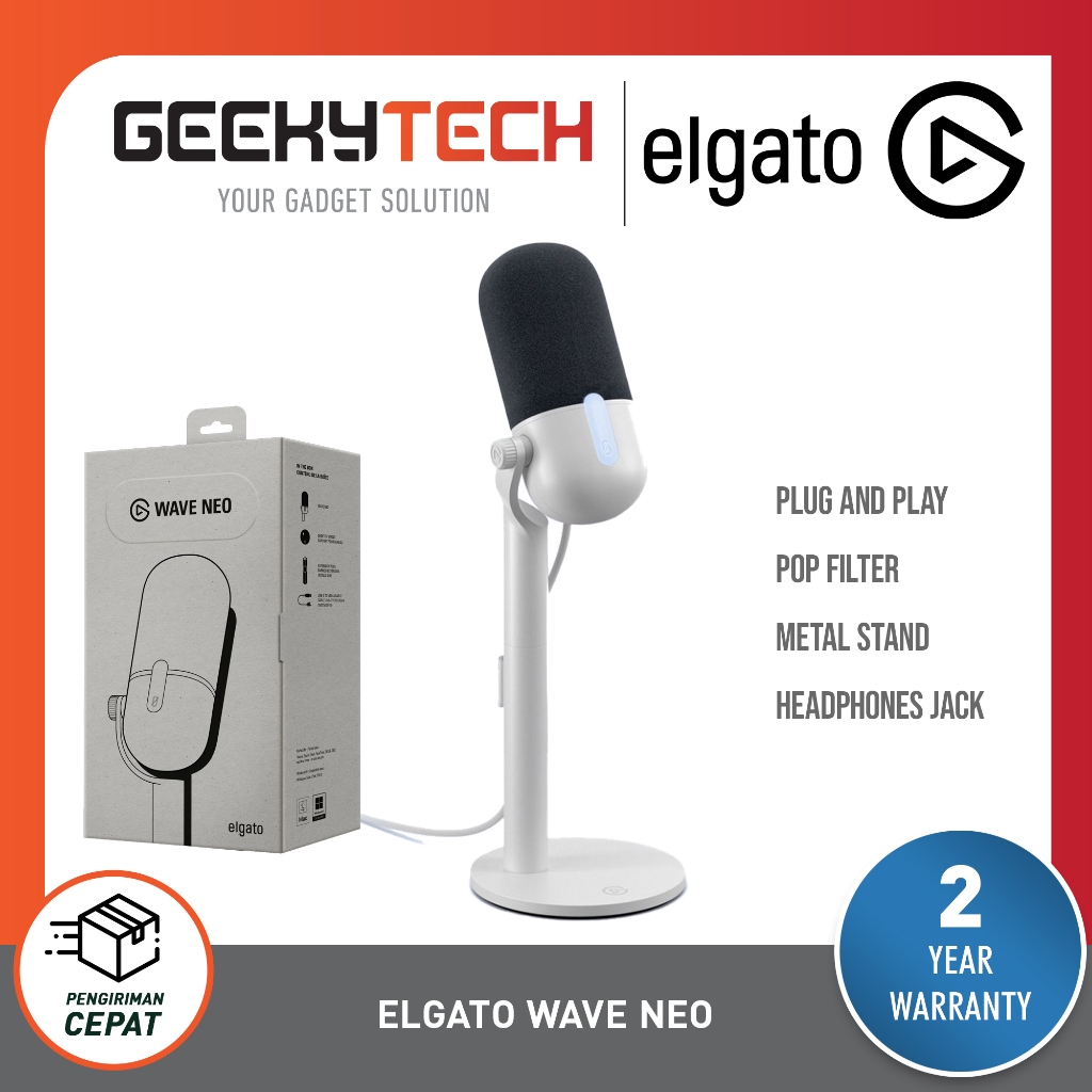 Jual Elgato Wave NEO USB Condenser Gaming Microphone for Gaming ...
