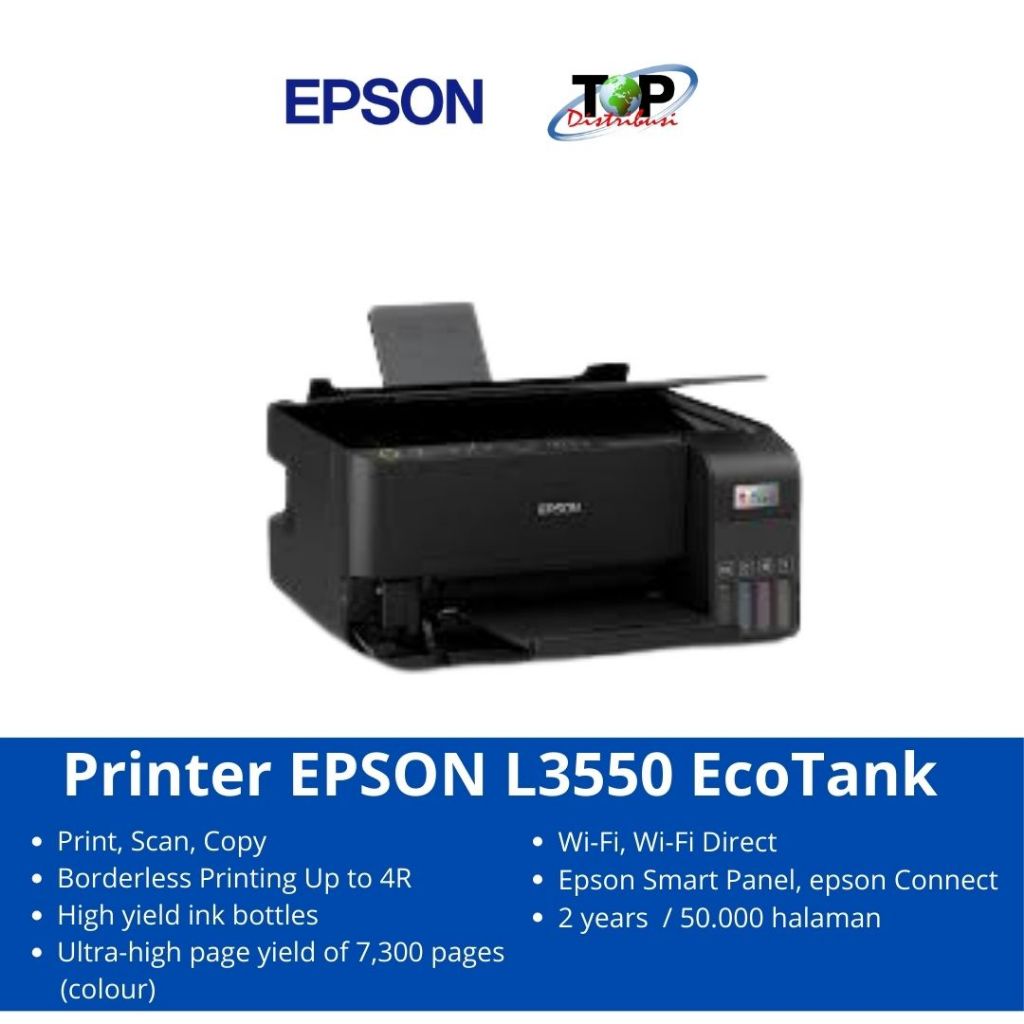 Jual Printer EPSON L3550 EcoTank Print Scan Copy Wifi Wireless ...