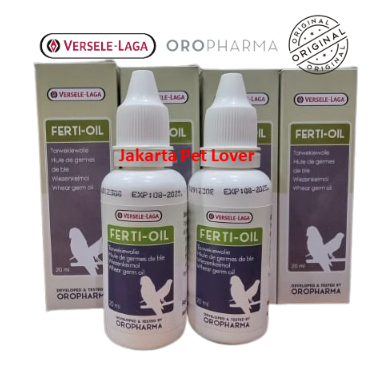 Jual Ferti oil 20ml wheat germ fertil vitamin versele-laga for breeding ...