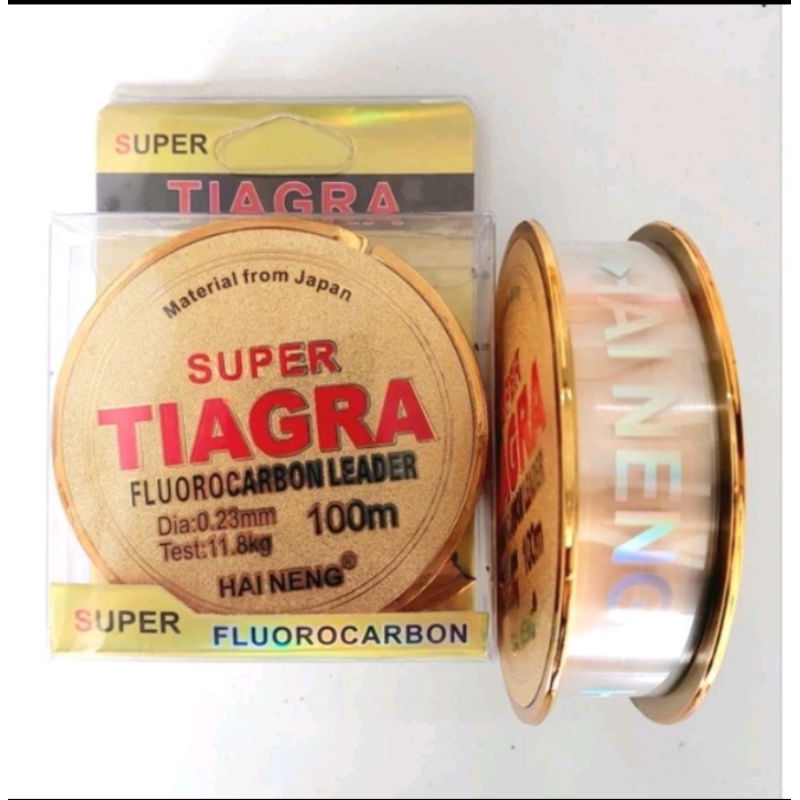 Jual SENAR SUPER TIAGRA fluorocarbon leader | Shopee Indonesia
