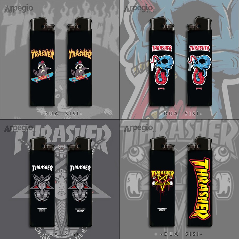 Jual Korek api custom / Korek api motif cricket - THRASHERR (SNI ...