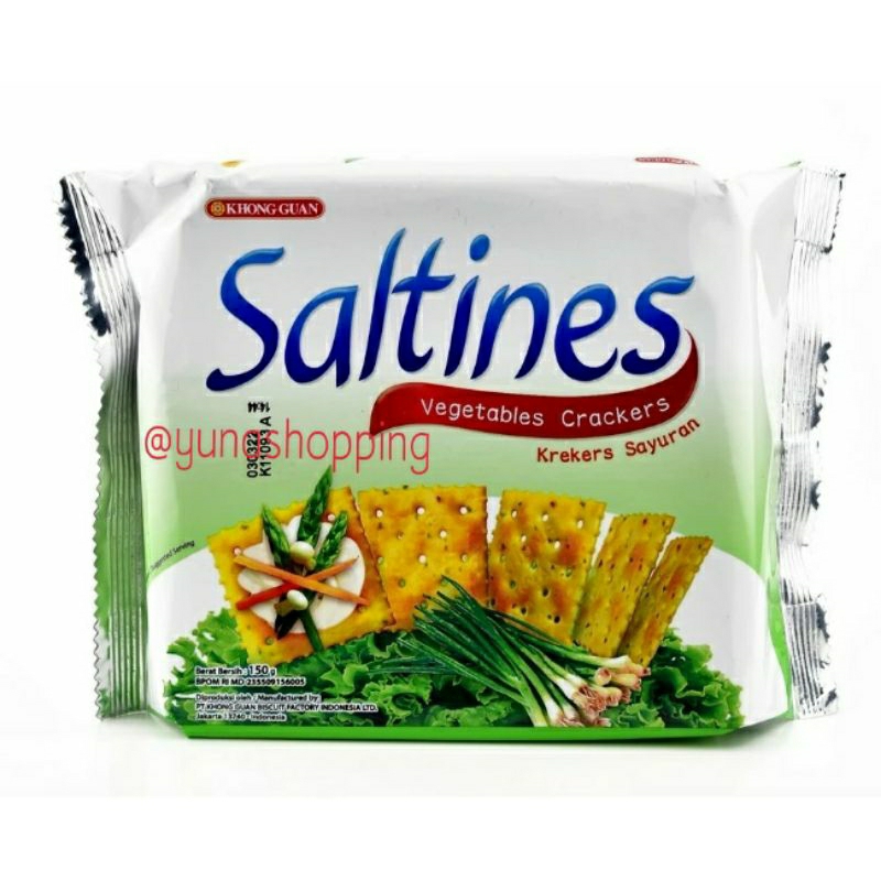 Jual Saltines vegetables crackers 150g | Shopee Indonesia