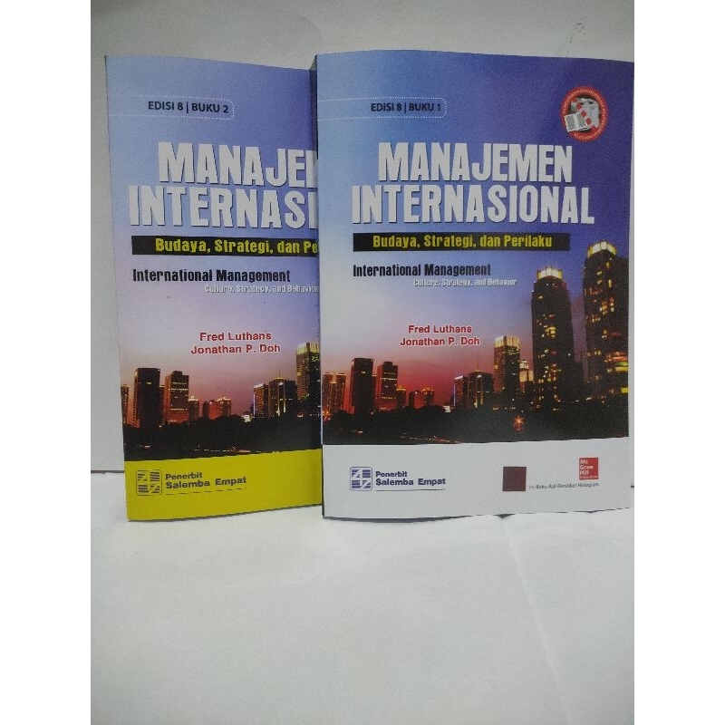 Jual Manajemen Internasional Edisi 8 Buku 1 dan 2 By Fred Luthans ...
