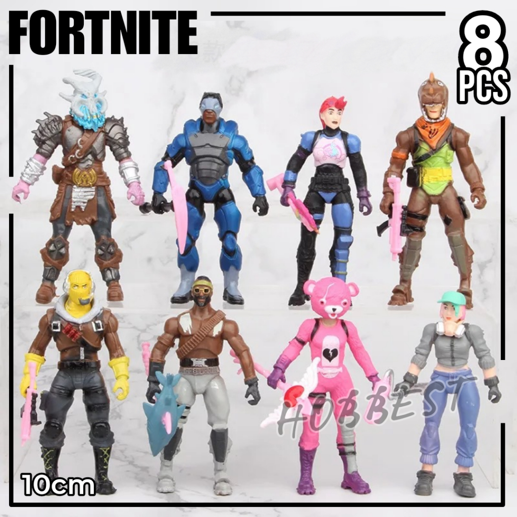 Jual Action Figure FORTNITE set - Miniatur Topper Kue Pajangan Mainan ...