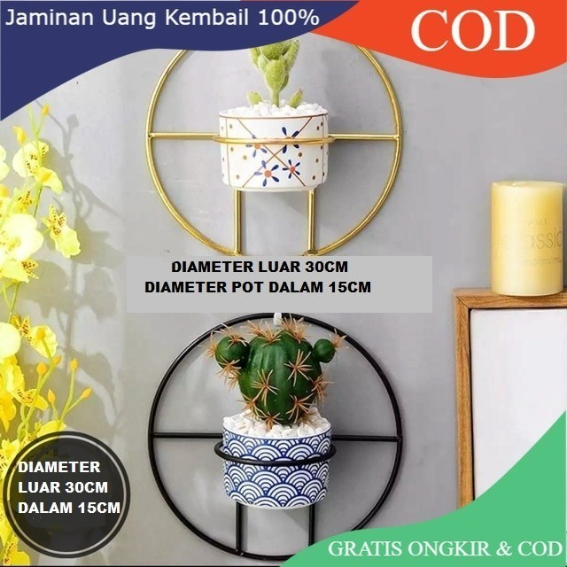 Jual STANDING LINGKARAN DINDING / STANDING POT BUNGA | Shopee Indonesia