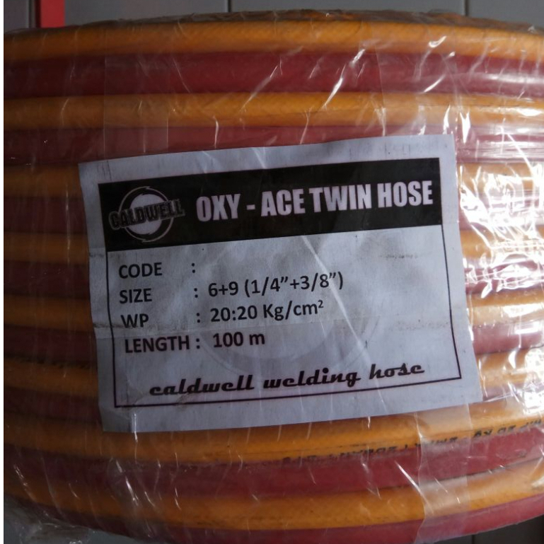 Jual Selang Las Double 1/4"x3/8" CALDWELL Twin Welding Hose 1/4x3/8 LPG ...