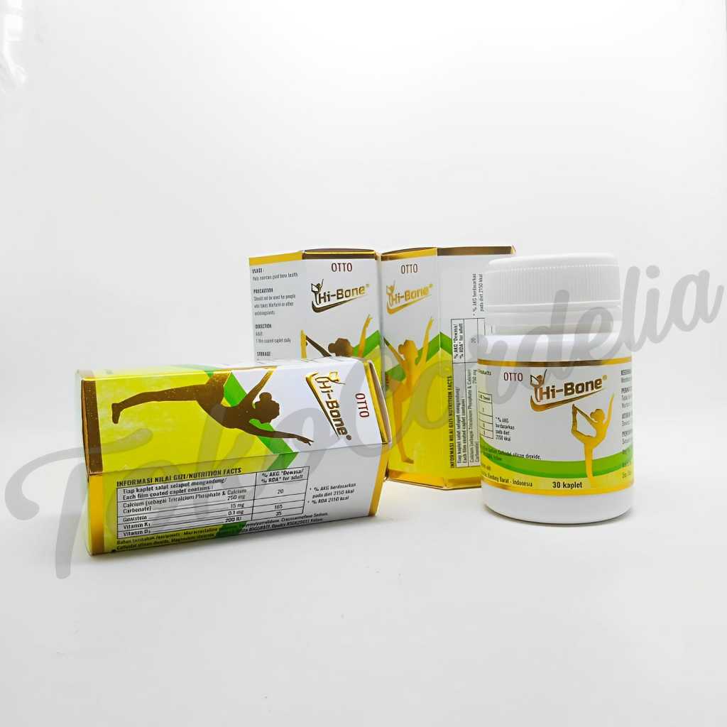 Jual Hi bone / Hibone / Hi-bone Kaplet Salut Selaput Isi 30 Kaplet ...