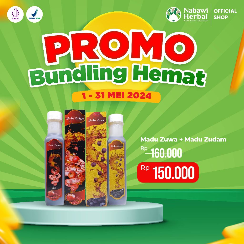 Jual PAKET PROMIL Madu Zuwa dan Madu Zudam Penyubur Kandungan Wanita ...