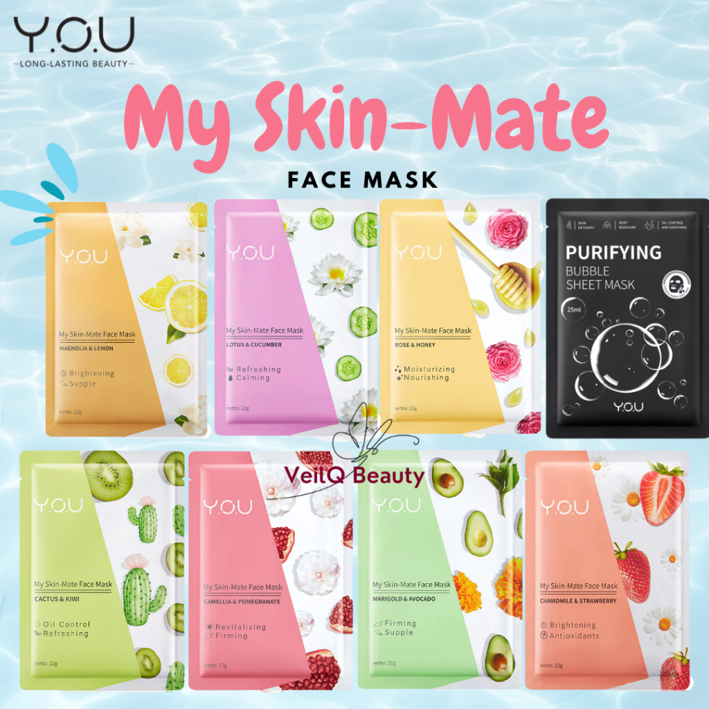 Jual YOU My Skin-Mate Purifying Bubble Face Sheet Mask Masker Wajah ...