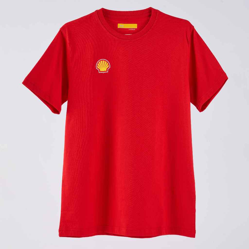Jual T-Shirt Shell (Red) | Shopee Indonesia