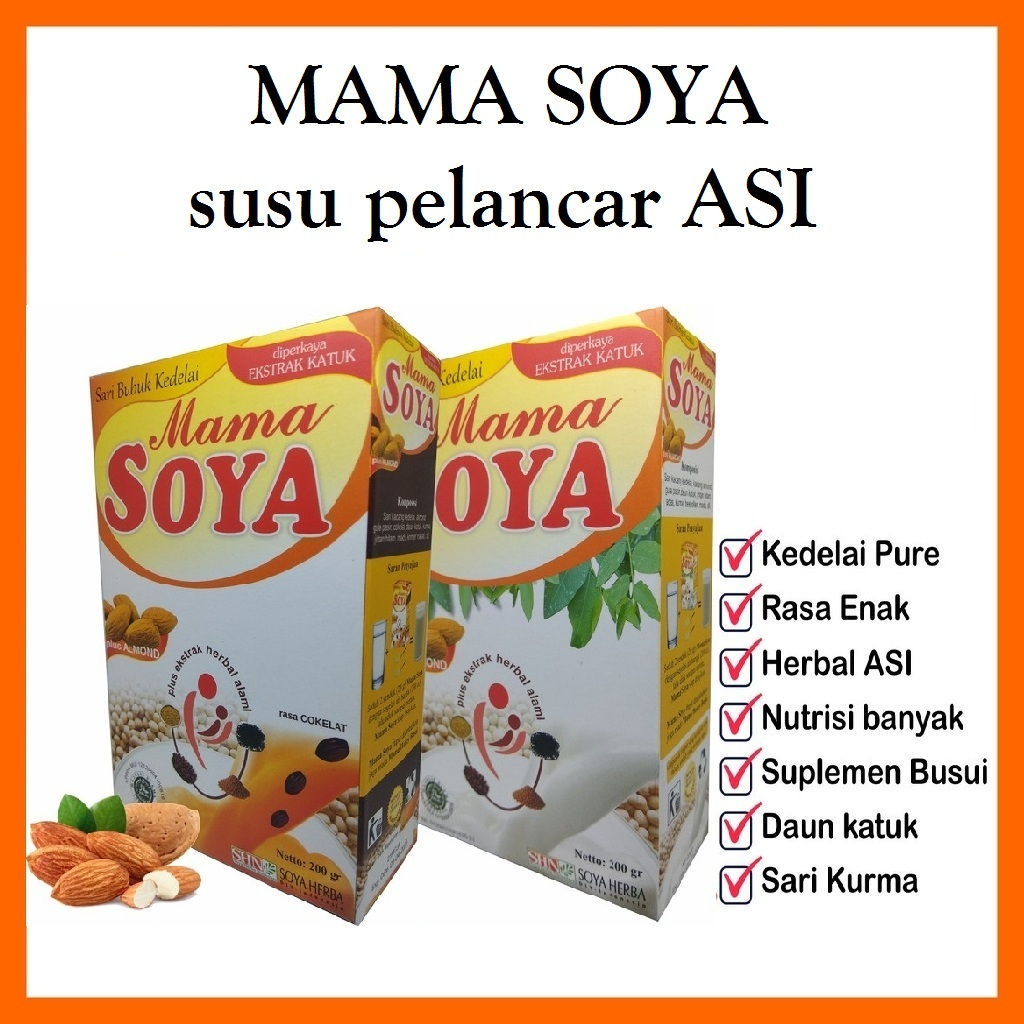 Jual Susu Mamasoya susu Almond Pelancar asi Booster Asi Pelancarasi ...
