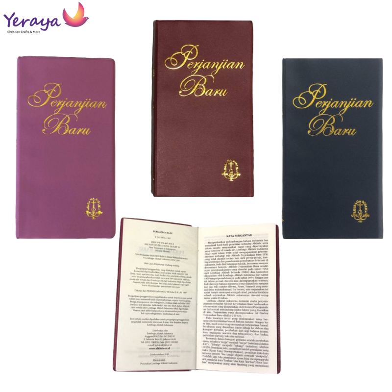 Jual Alkitab Katolik Perjanjian Baru PB -LBI TB 2 Buku Rohani Kitab ...