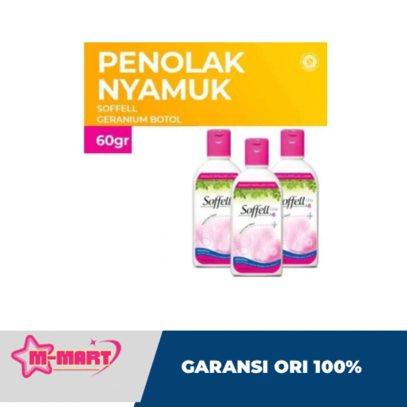 Jual Soffell botol bunga geranium 60gr | Shopee Indonesia