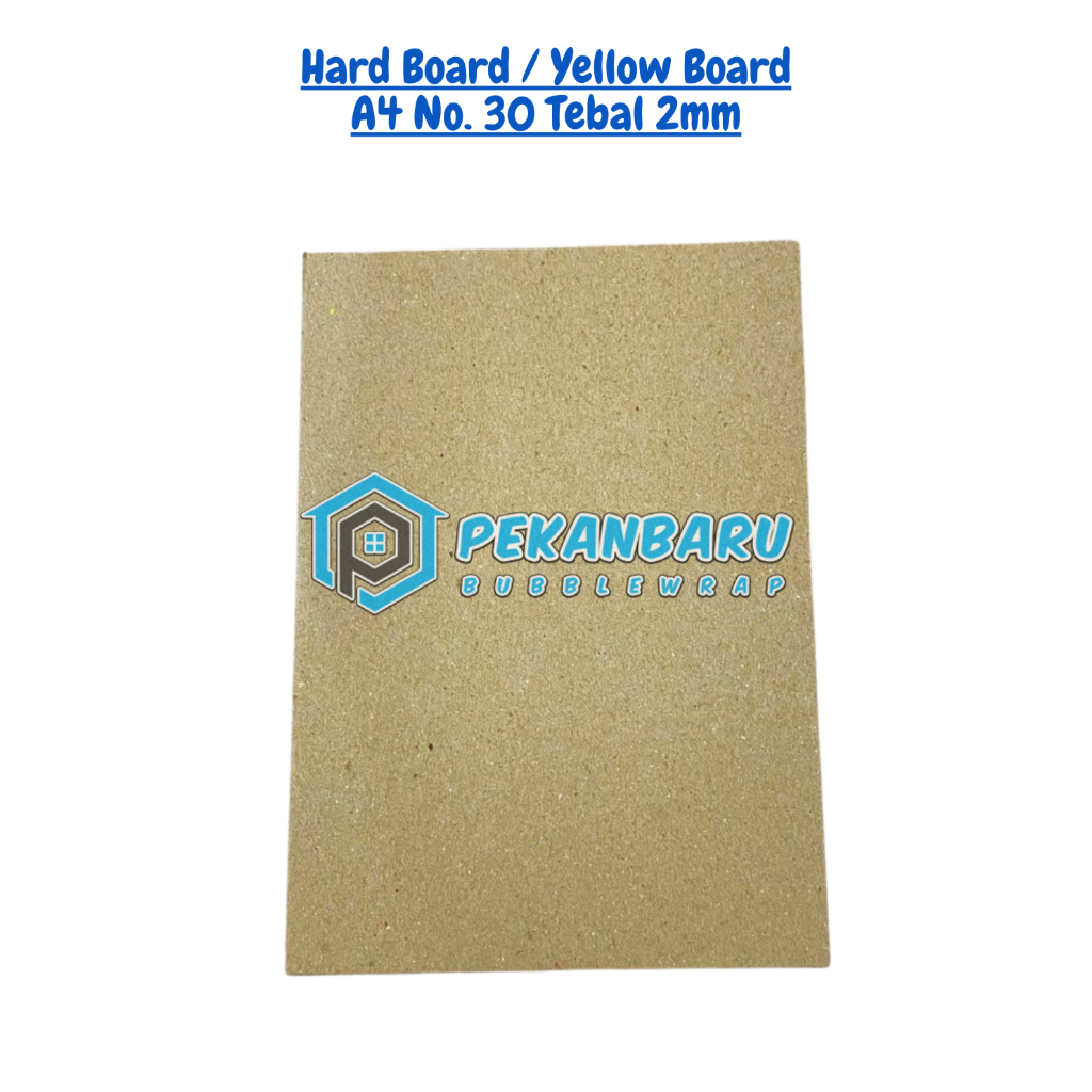 Jual Hard Board / Yellow Board / Karton Board No. 30 A4 Tebal 2mm ...