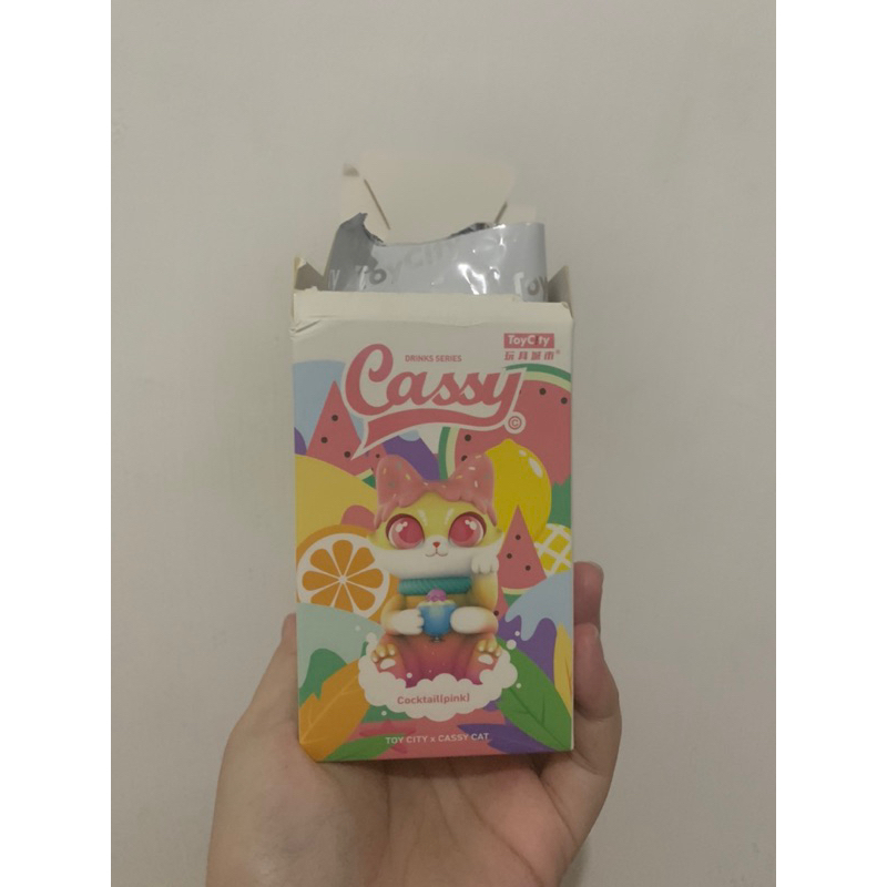 Jual Preloved Blind Box Cassy Cat x Toy City Drink Series Milk Tea ...