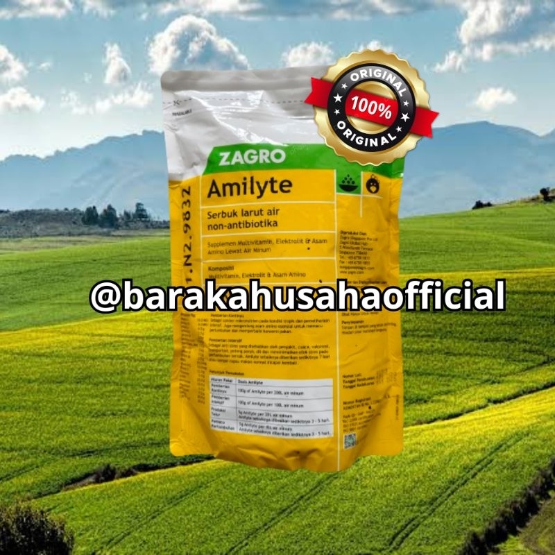 Jual AMILYTE ZAGRO 1 kg - Multivitamin untuk memacu pertumbuhan dan ...