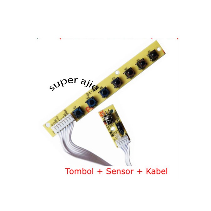 Jual Tombol Key Sensor IR Kabel untuk LCD LED TV Universal Main Board ...