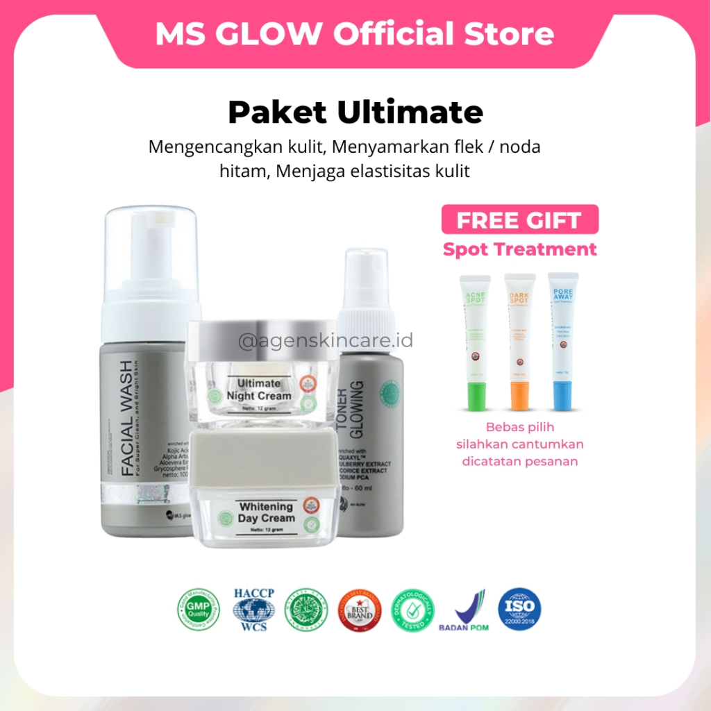 Jual Paket MS Glow Ultimate Official Store Original 100% BPOM Resmi ...