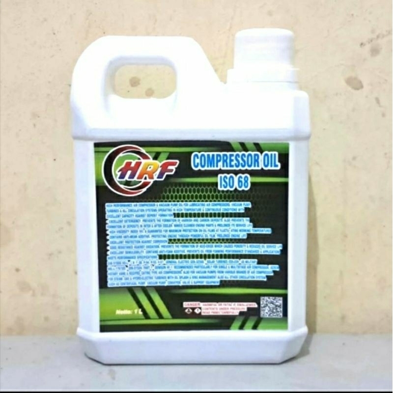 Jual COMPRESSOR OIL iso 68 HRF 1 LTR | Shopee Indonesia