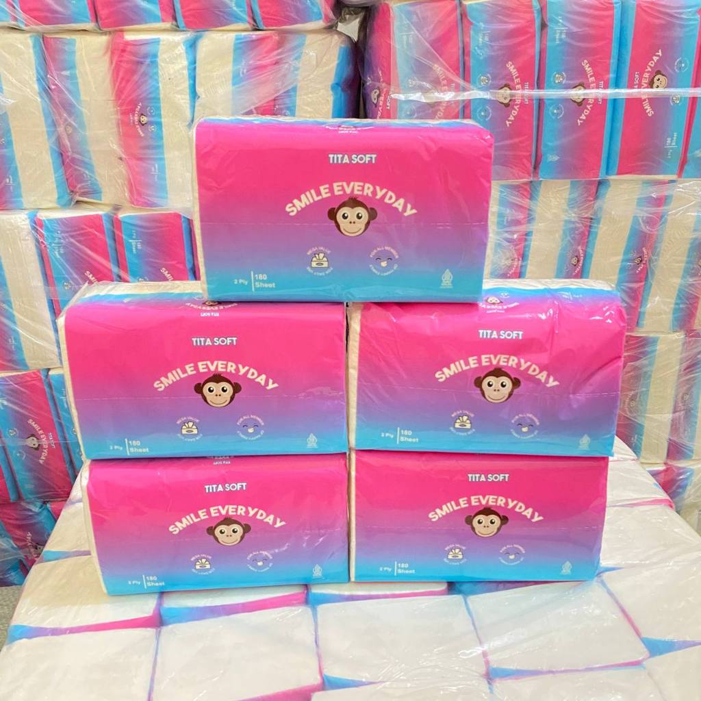 Jual Bundle 5 Pack Tisu Pembersih Wajah Facial Tissue 360 Sheet 2 Ply ...