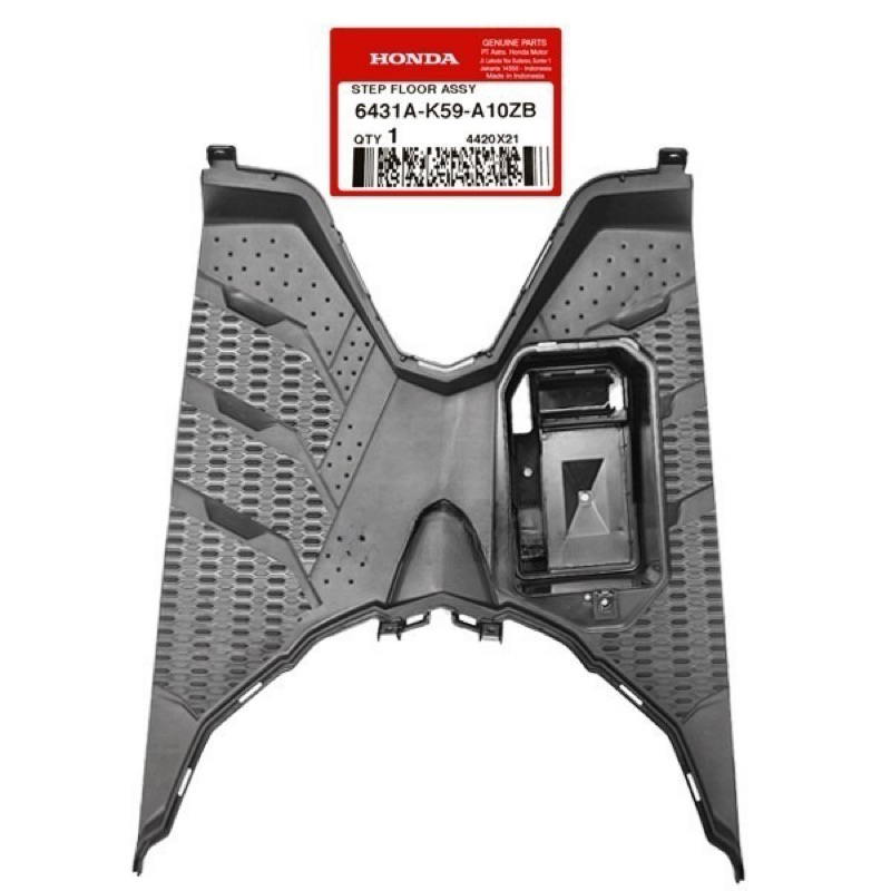 Jual Step floor bordes pijakan kaki bawah vario led 125 150 old lama K59 A10ZB Original | Shopee ...