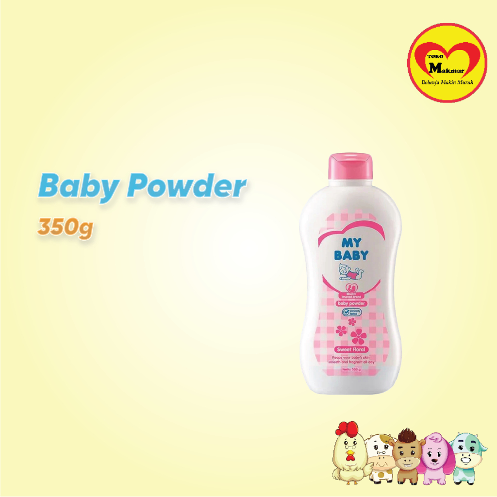 Jual My Baby Powder Sweet Floral / Fresh Fruity / Care & Protect 150gr ...