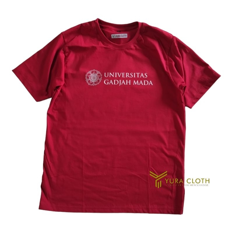 Jual Kaos Pria Distro UGM UNIVERSITAS GADJAH MADA YOGYAKARTA COTTON ...