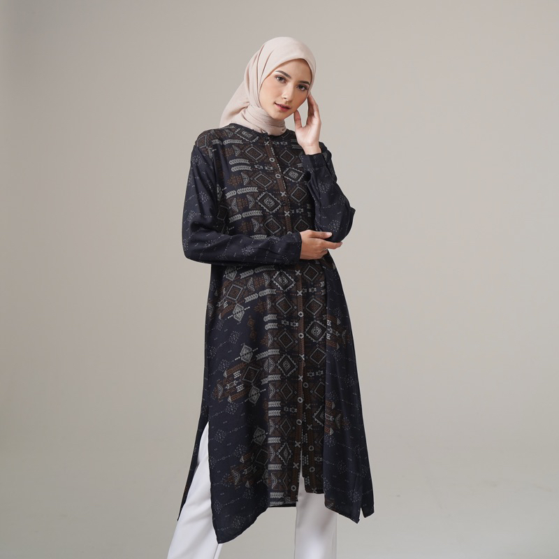 Jual LONG TUNIK RAYON VISCOSE PREMIUM BUSUI/TUNIK RAYON MOTIF TERBARU ...