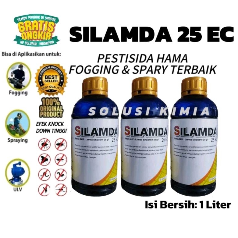 Jual Silamda 25 EC - Insektisida Fogging & Spray - Hama Gudang - Nyamuk ...
