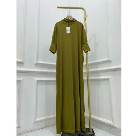 Jual GAMIS BATWING KNIT RIB PREMIUM / GAMIS KALONG KNIT / GAMIS KNIT ...