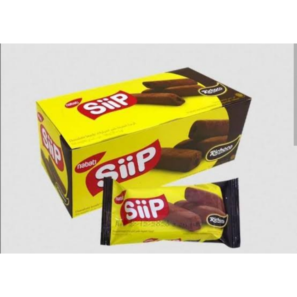 Jual NABATI SIIP COKLAT KEJU BOX ISI 20 PCS | Shopee Indonesia