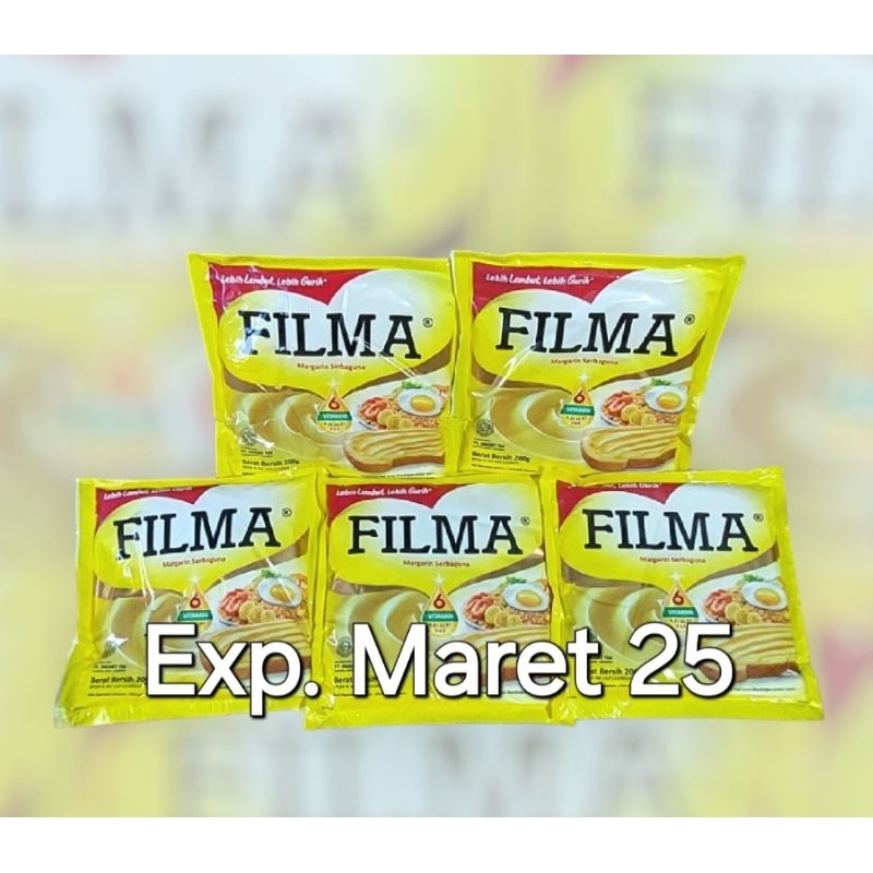 Jual Margarin Filma 200gr 1 pcs ecer exp. maret 2025 | Shopee Indonesia