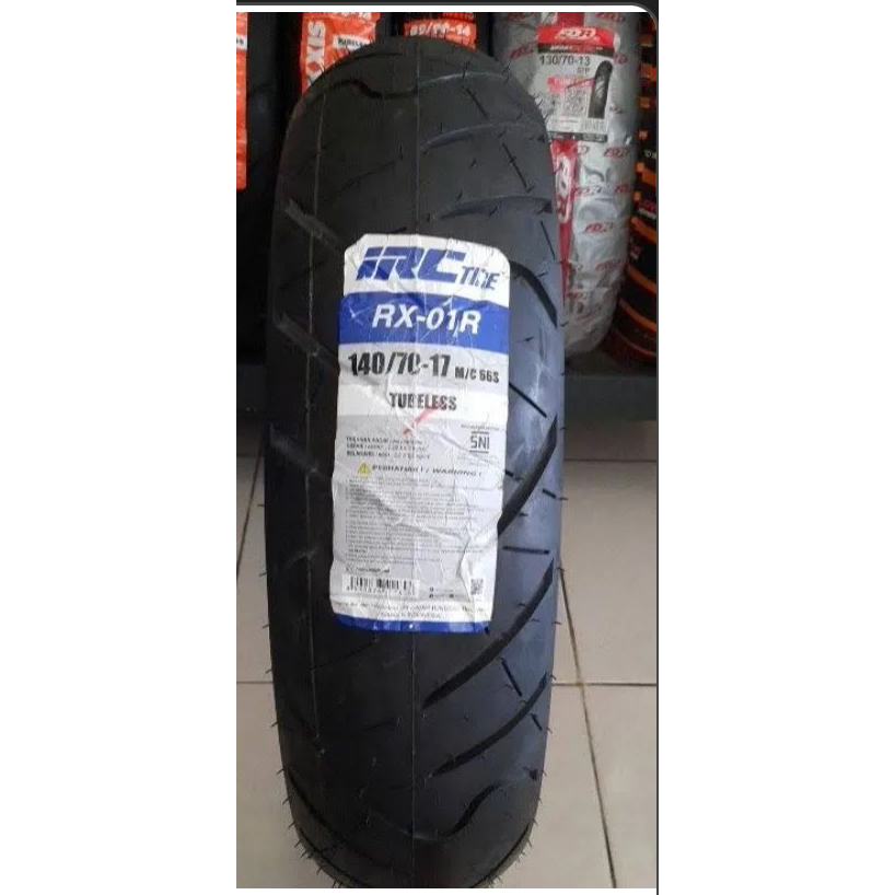 Jual ban luar irc TUBELESS 140/70-17 140 70 17 130/70-17 130 70 17 RX-01R RX01 | Shopee Indonesia