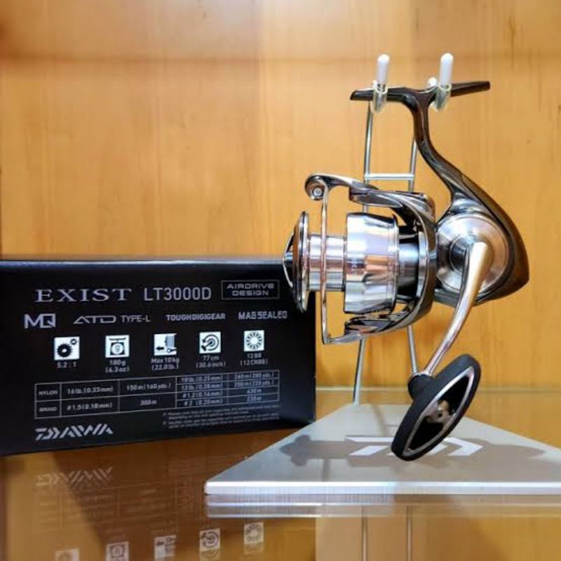 Jual reel Spinning Daiwa Exist lt 3000 2022 | Shopee Indonesia