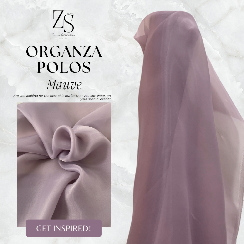 Jual Kain Organza Organdi Polos Premium Silk Kain Kaca 1/2 Meteran ...