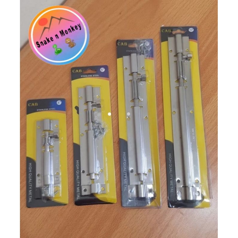 Jual Grendel Stainless 2" / Slot Selot Pintu Lemari Rumah 5 cm | Shopee ...