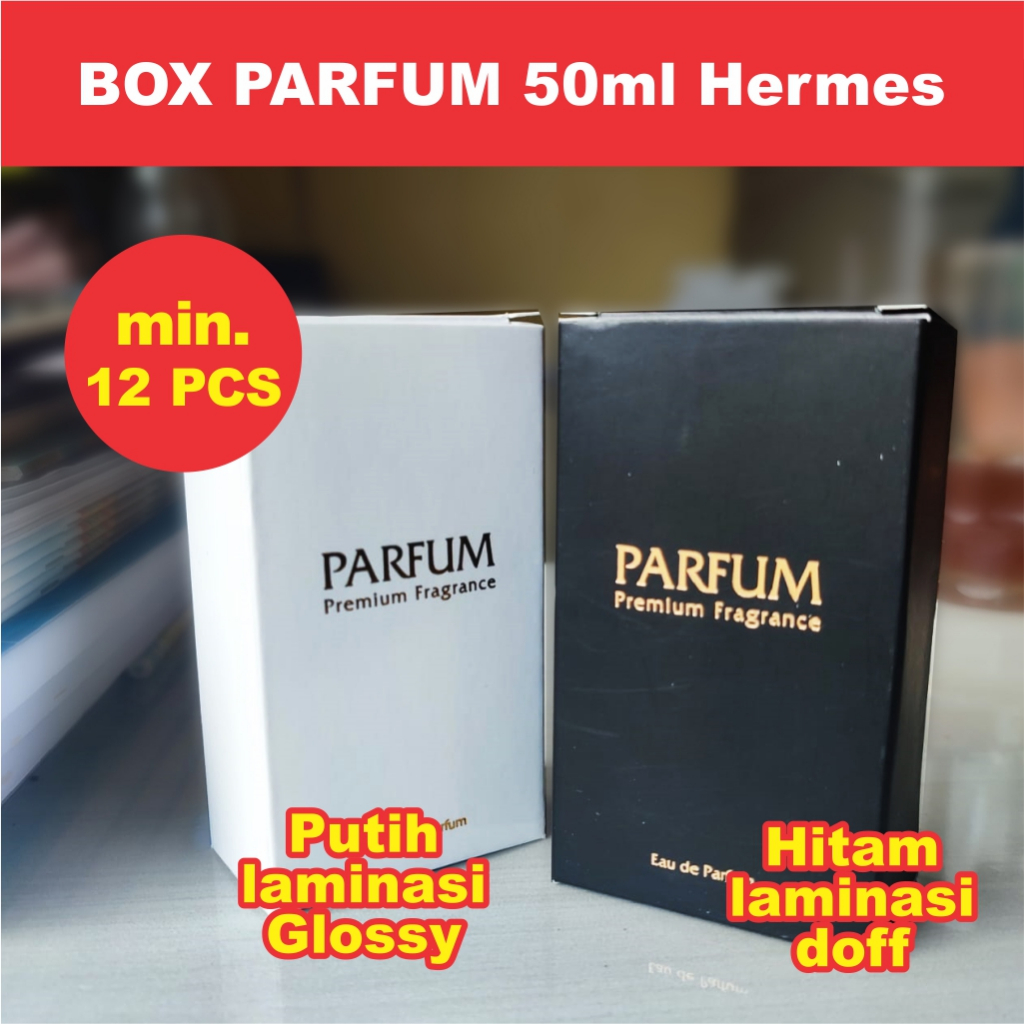 Jual Dus Parfum Box Parfum Kemasan Parfum 50 ml bisa semua jenis botol ...