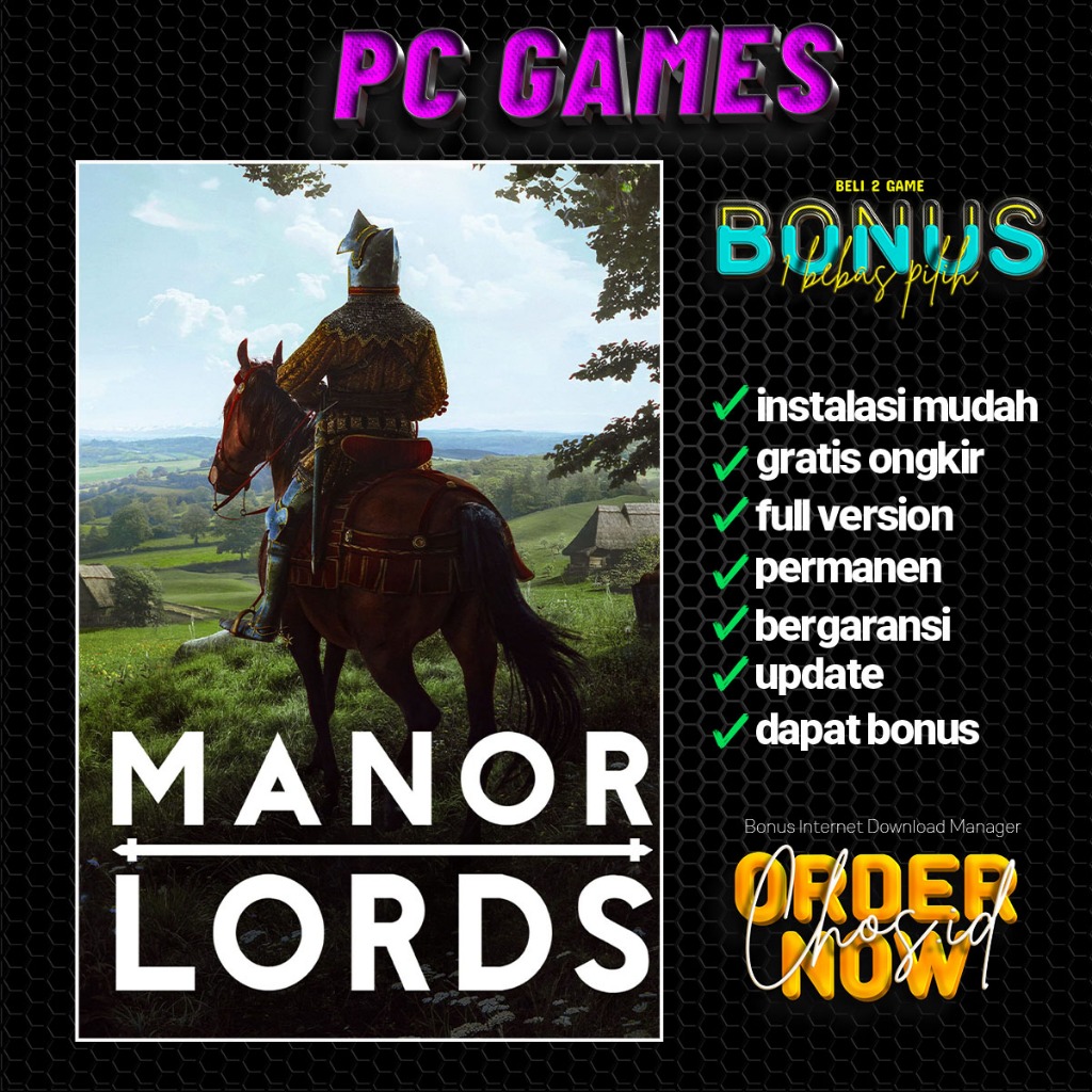 Jual Manor Lords | Game PC - Laptop | Shopee Indonesia