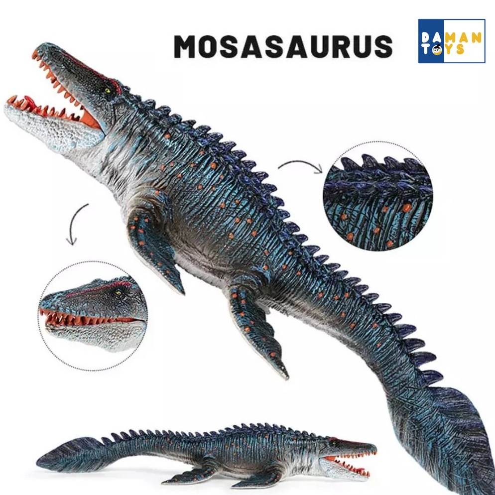 Jual Jurassic Dinosaurus King Sea Mosasaurus Action Figures Dinosaur ...