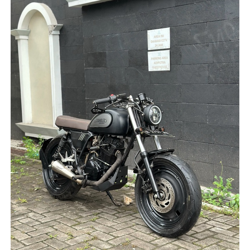 Jual PAKET CUSTOM SCRAMBLER MEGAPRO FULL SEMOTOR LENGKAP KUALITAS ...