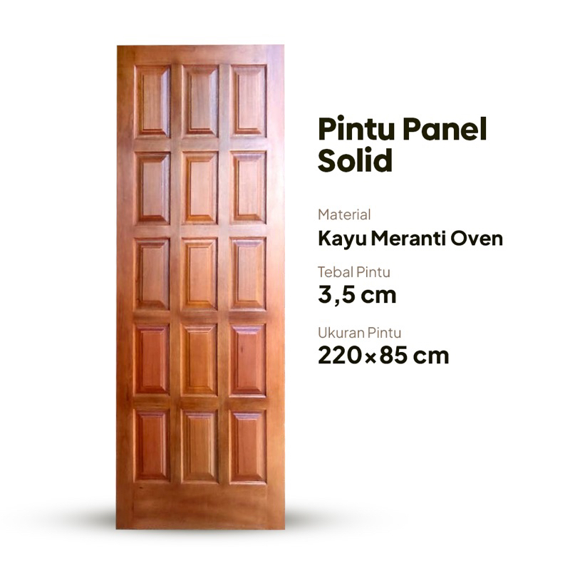 Jual PINTU PANEL SOLID | Shopee Indonesia