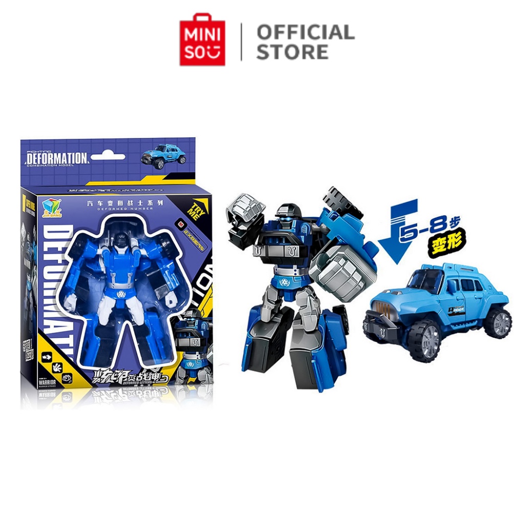 Jual ART H8Q5 MINISO Mainan Anak Transforming Toy Fire Truck ...