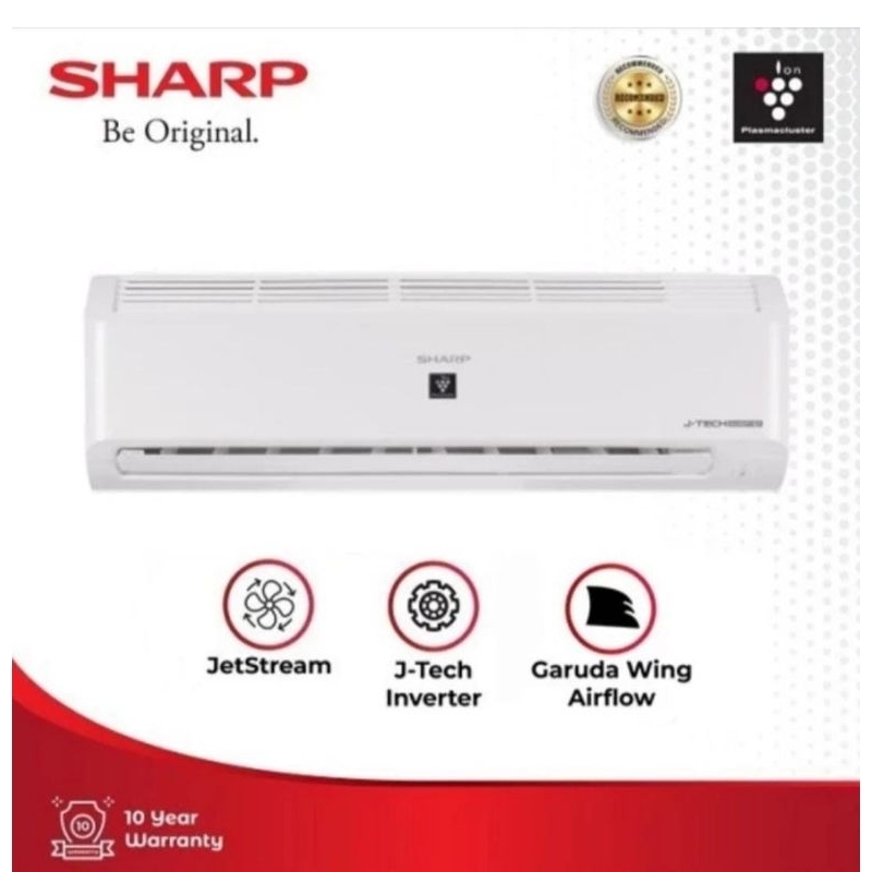 Jual AC SHARP 1 PK PLASMACLUSTER 1PK AH-XP10BMY PLASMACLUSTER 1PK | Shopee Indonesia