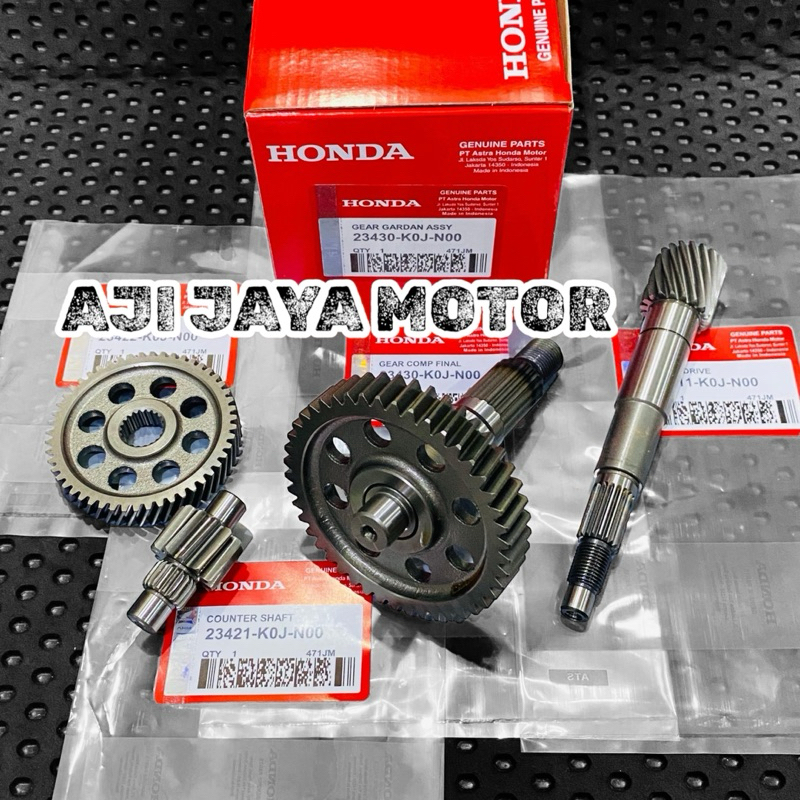 Jual Gigi rasio set K0J Honda genio beat new 2020 beat deluxe scoopy ...