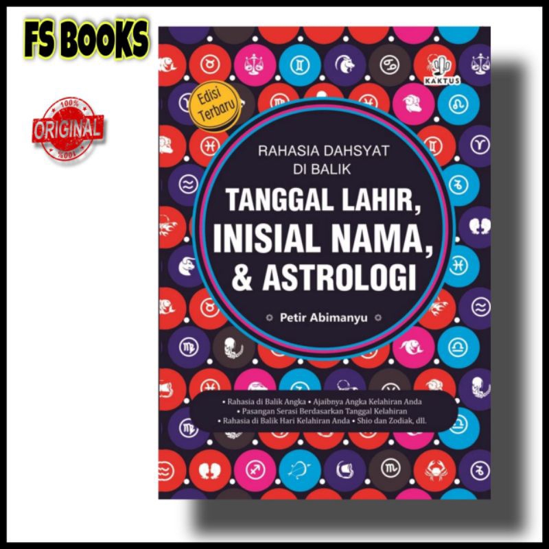 Jual Buku Rahasia Dahsyat di Balik Tanggal Lahir, Inisial Nama dan ...