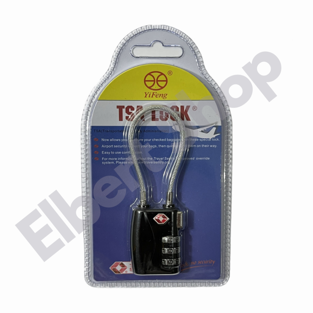 Jual Gembok Koper TSA Travel Sling TSA719 Kombinasi 3 Digit Gembok Tas ...